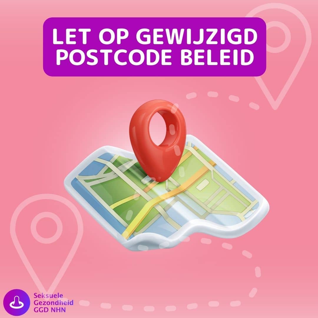 Postcodebeleid bij Centrum Seksuele Gezondheid - GGD Hollands Noorden